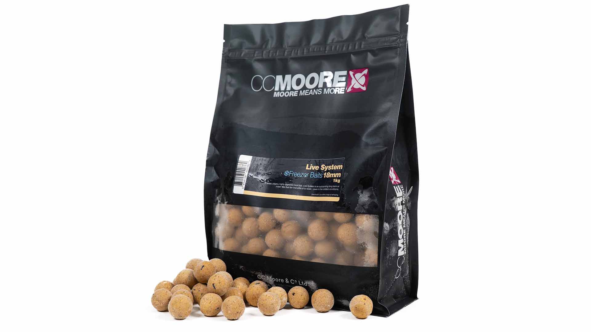 CC Moore Live System Freezer Bait Boilies - Poingdestres