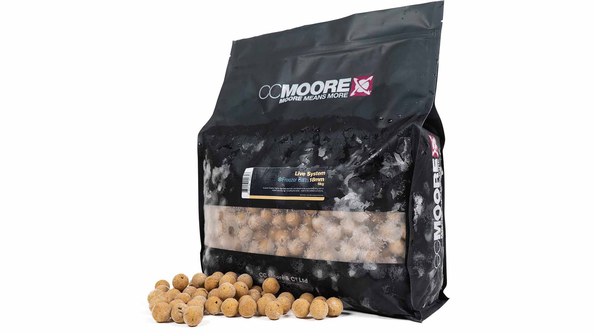 CC Moore Live System Freezer Bait Boilies - Poingdestres