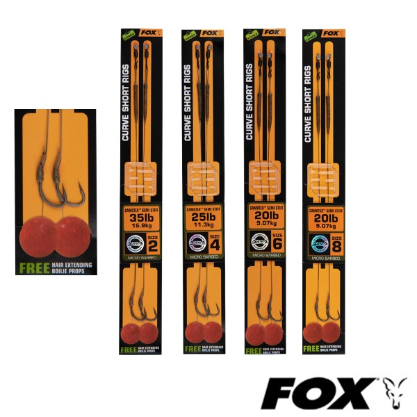 Fox Edges Curve Short Ready Rigs - Poingdestres Angling