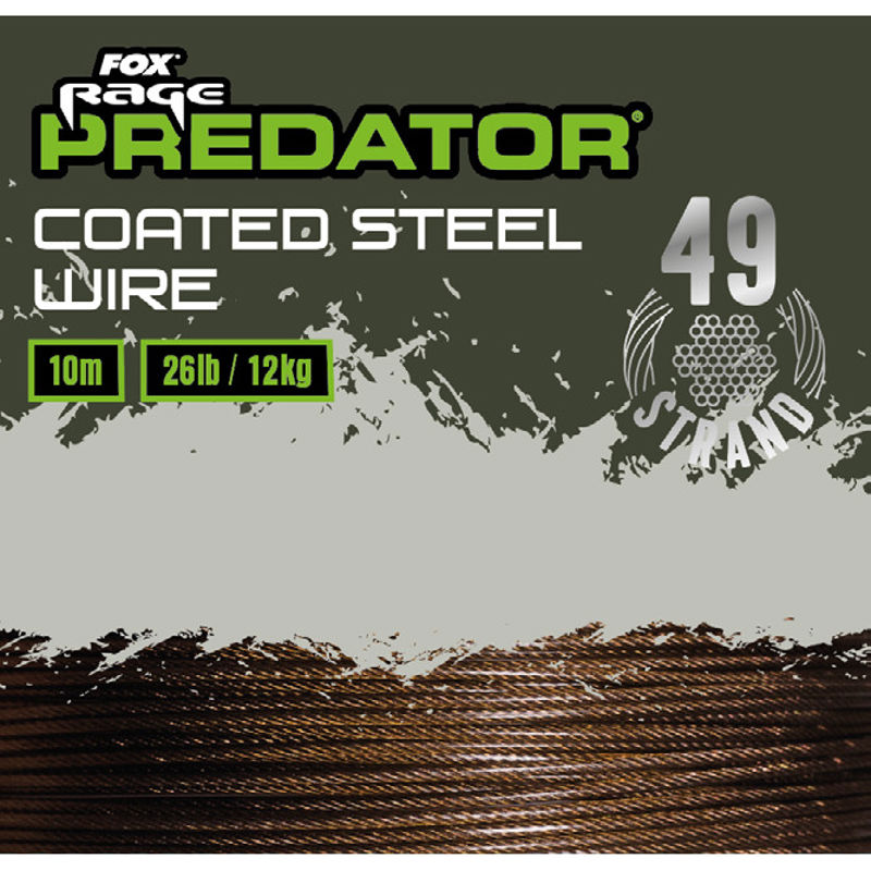 Fox Rage Predator 49 Strand Coated Wire - Poingdestres